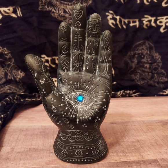 Art | Ancient Hamsa Hand Of Fatima Hand Of God Evil Eye Of Protection ...